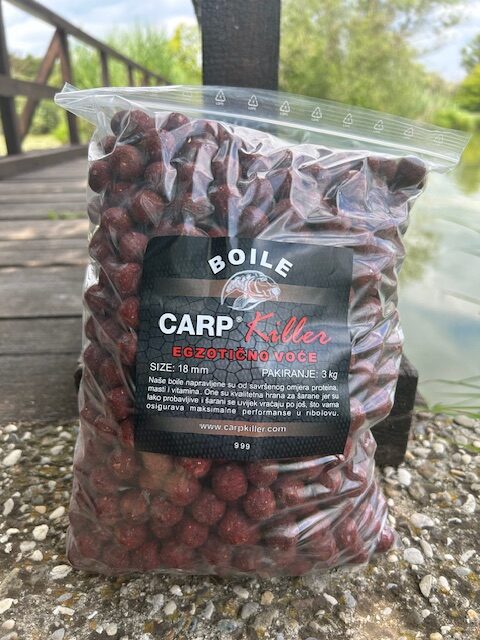 Boile egzotično voće 3kg 18mm - Carp Killer